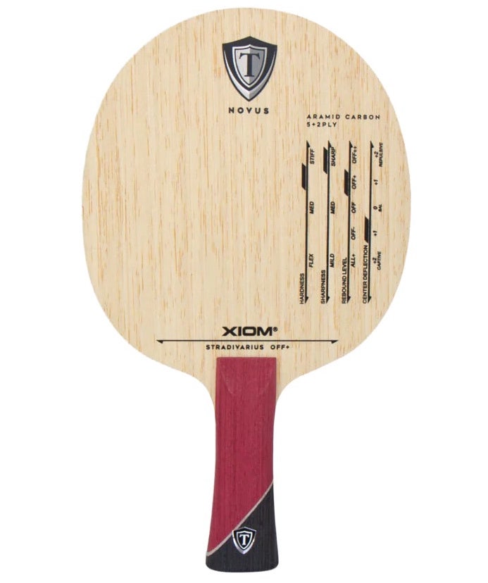 XIOM 19 Stradivarius Offensive Table Tennis Blade | eTableTennis
