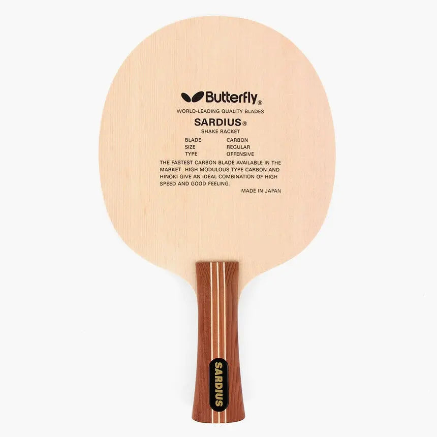 Butterfly Sardius FL Table Tennis Blade | eTableTennis