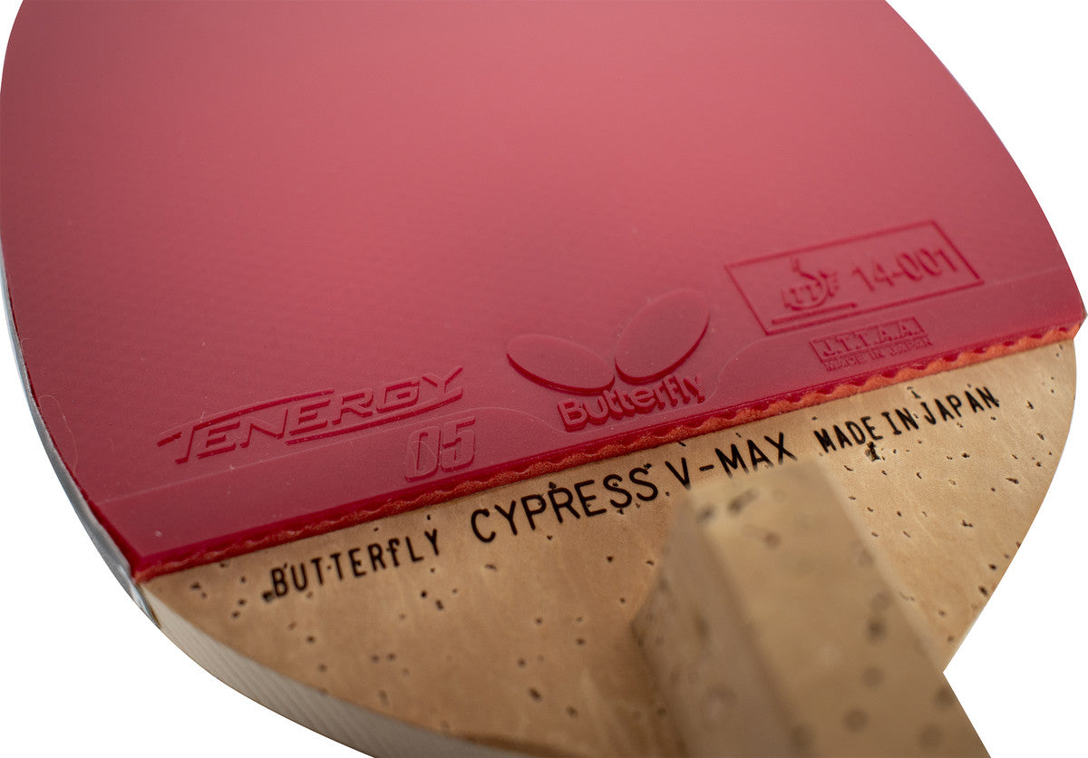 Butterfly Cypress V-Max Pro-Line Penhold Table Tennis Racket – eTableTennis