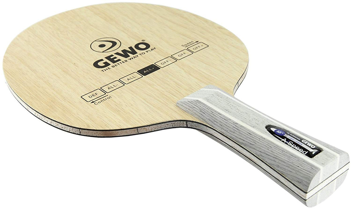 GEWO Hybrid Carbon A Speed Allround Plus Table Tennis Blade – eTableTennis